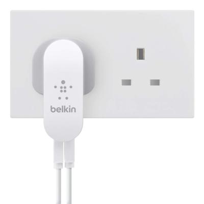 Belkin Dual USB Port AC Wall charger 20W 4.2amp for Smartphones ...