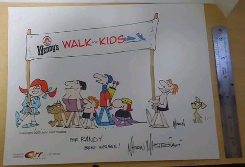 Johnny Hart Studios Mason Mastroianni BC Comic Strips Signed 8×12 ...