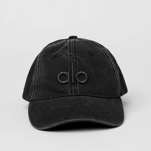 Alo Yoga District Trucker Baseball Hat Washed Off-Duty Cap – Vintage ...