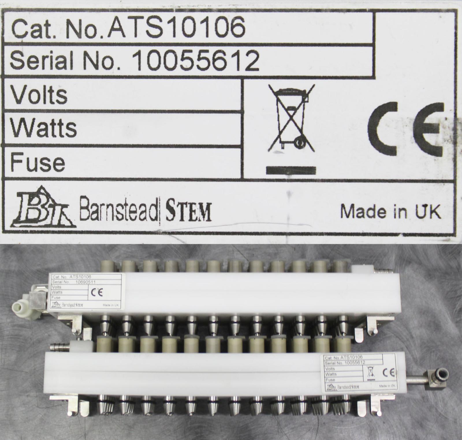 x2 Barnstead STEM Reaction Racks ATS10106 for Array Reaction Heating ...