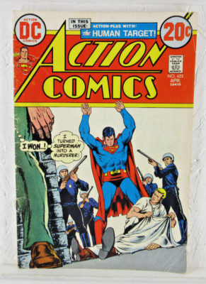 ACTION COMICS #423 * DC Comics * 1973 Comic Book 20 cents | eBay