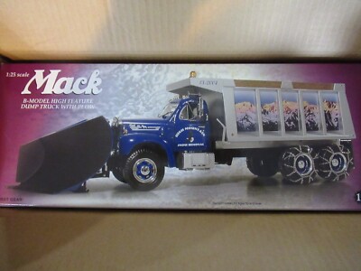 FIRST GEAR 49-0021 1960 B Model Mack Dump Plow 1/25 HIGH MOUNTAIN SNOW ...