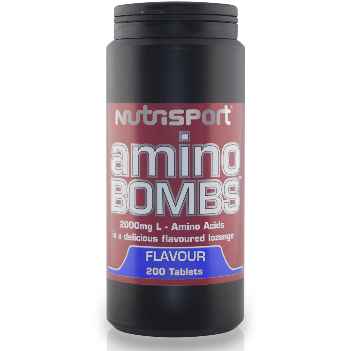 Nutrisport Chewable Amino Bombs 200 Tablets Muscle Growth Recovery ...