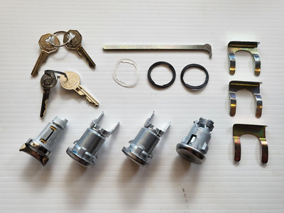 Holden Locks New HK Ignition Door Boot with Ribbed Door Caps set Monaro ...