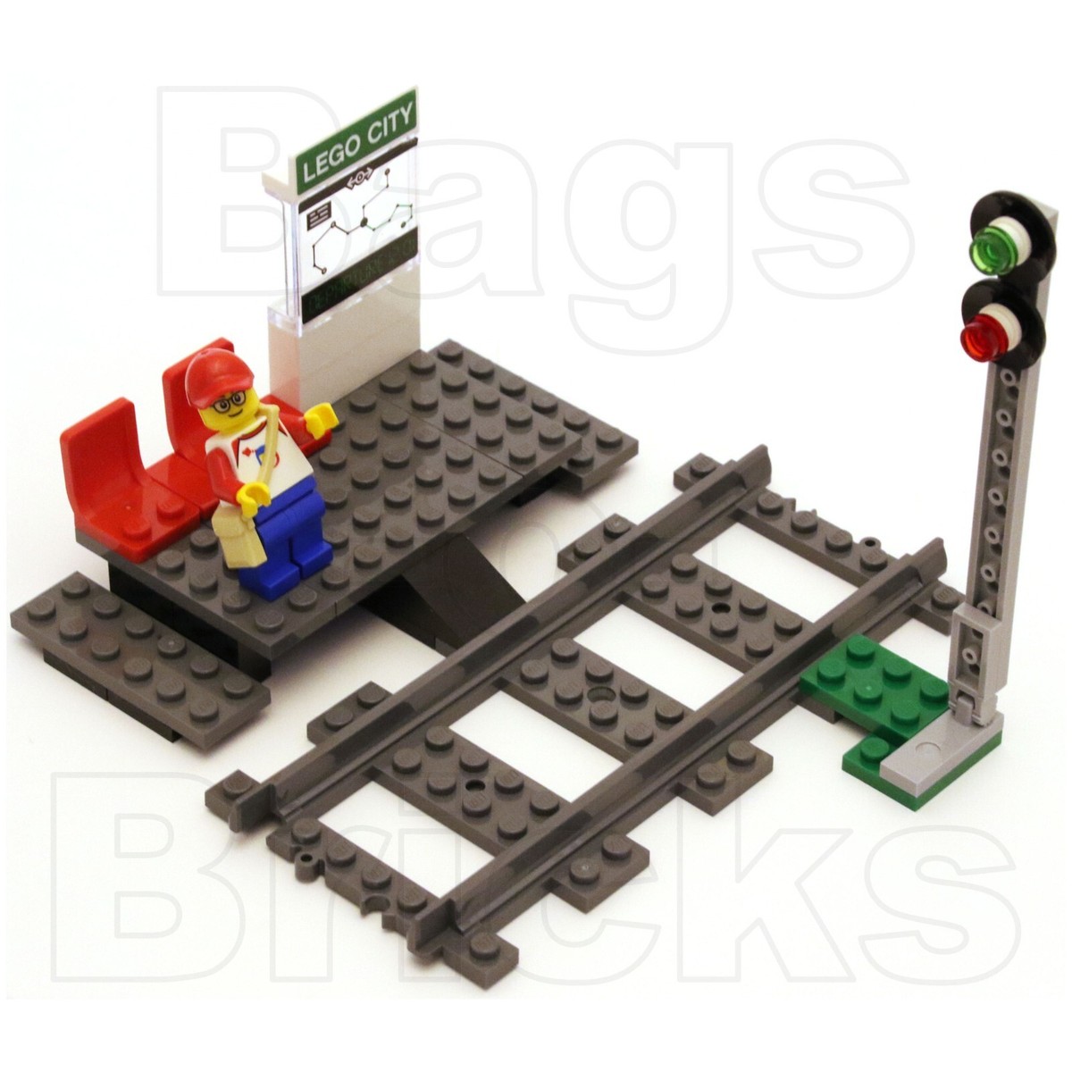 Lego Elevated Train Tracks Lego Train Bridge Top Side