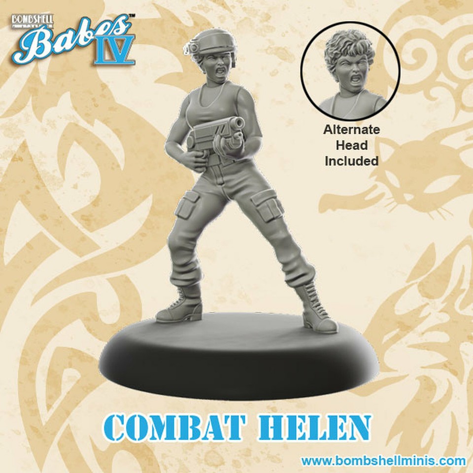 Bombshell BOM10008 Combat Helen (Babes) Dr. Salinger Female Adventurer ...
