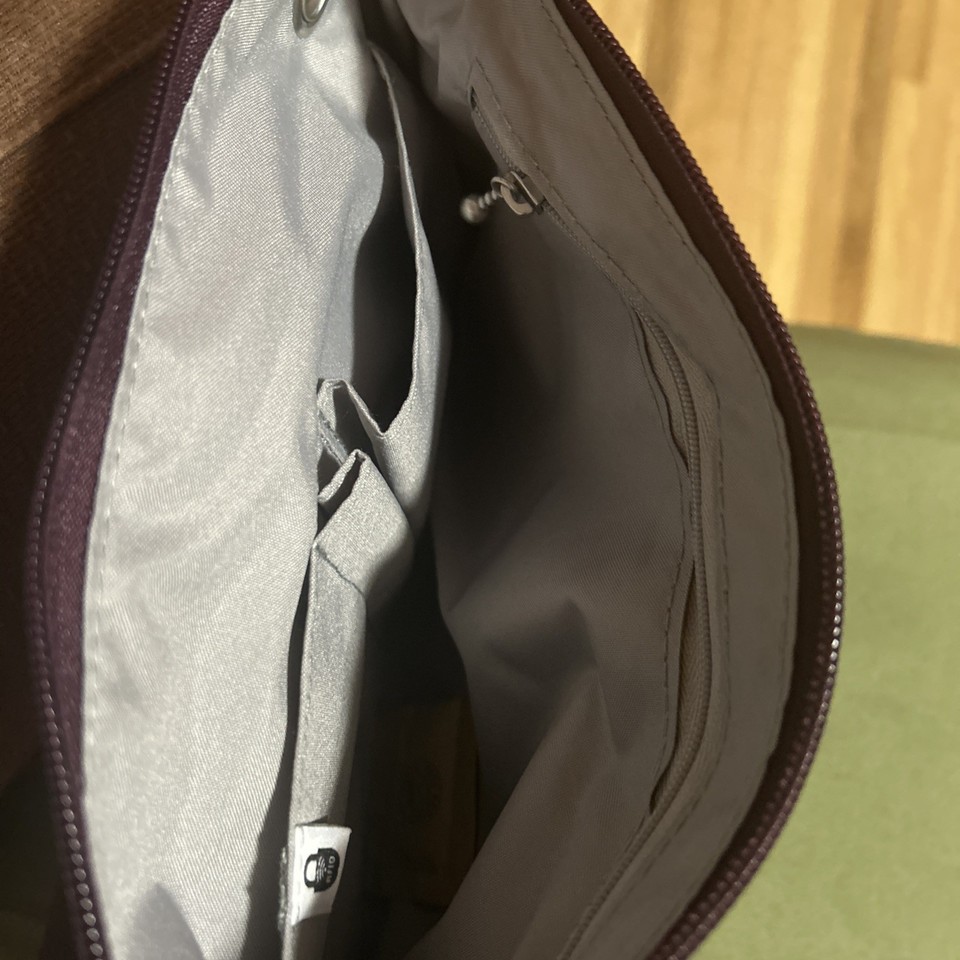 Baggallini Securtex Anti-Theft Memento Crossbody Bag | eBay