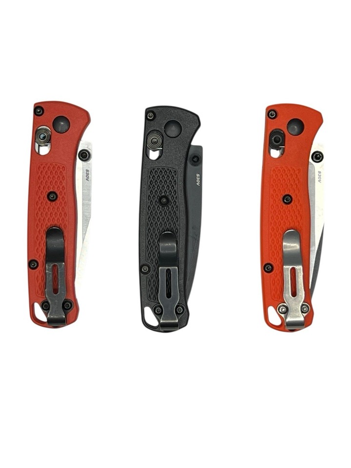 Benchmade Knife Lot - Mini Bugout, Mini Osborne, Mini Adamas, Bugout ...