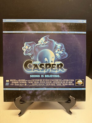 1995 UNIVERSAL Casper Letterboxed Laserdisc Movie " Seeing is Believing ...