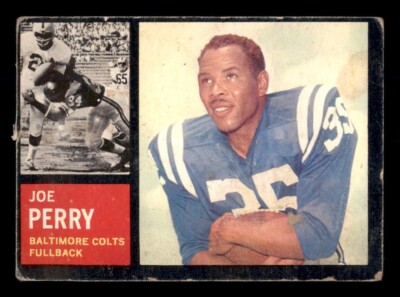 1962 Topps Football #4 Joe Perry GD *e1 | eBay