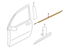 Genuine Mitsubishi GALANT Drip Molding MR328660 for sale online | eBay