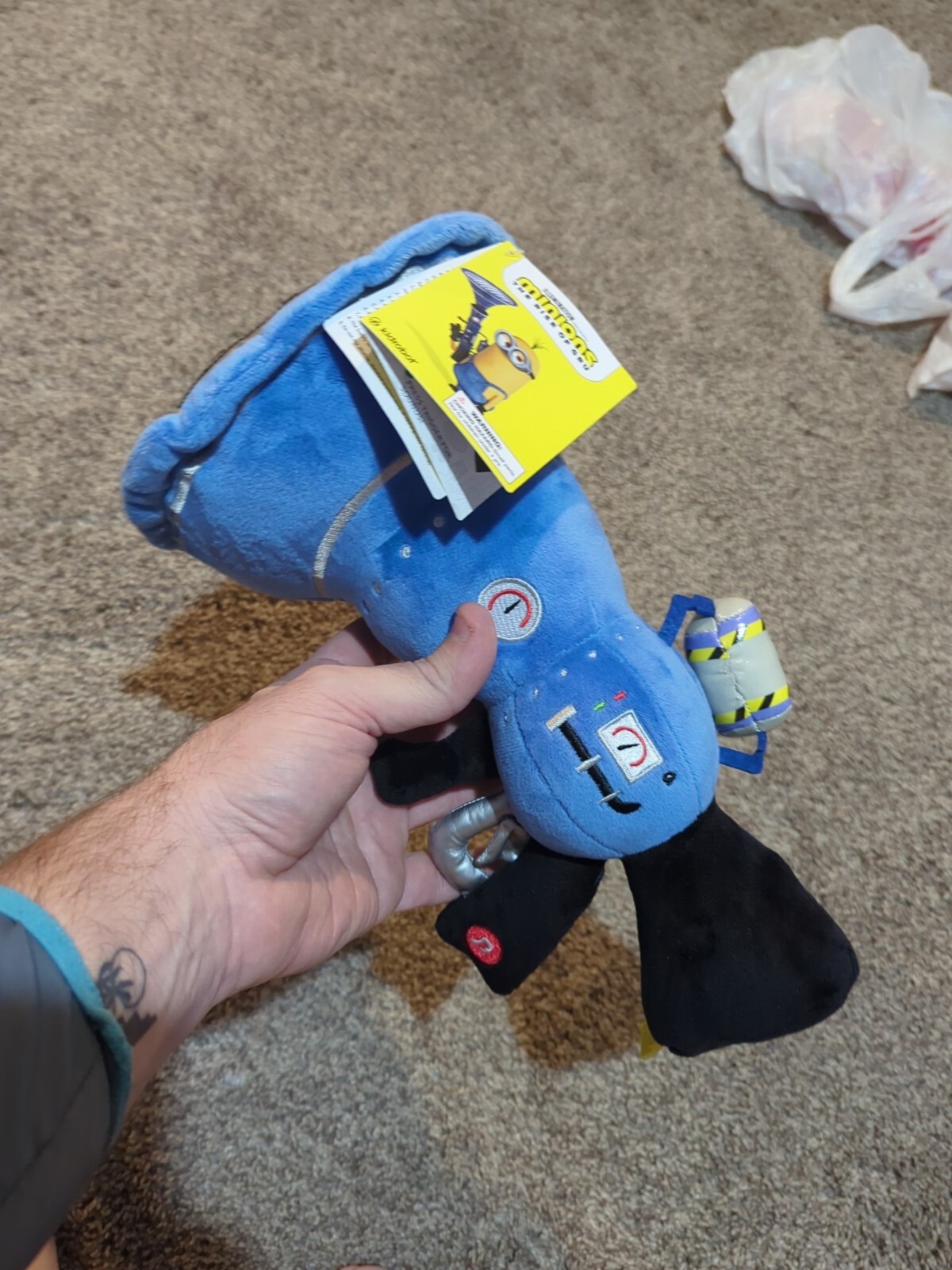 Minions: The Rise of Gru - Medium Plush - Minions Plush Fart Blaster | eBay