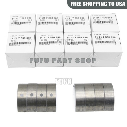 Crankshaft Bearing Set 11217598959+11217598963 For BMW N20N26 328 528 ...