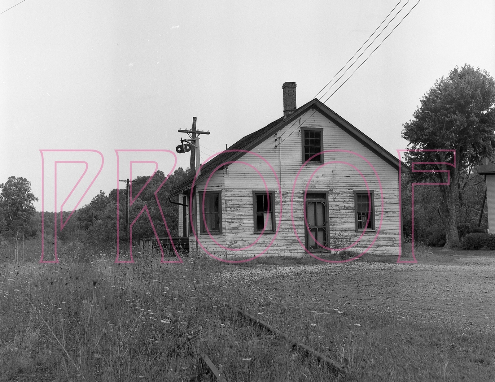 East Broad Top (EBT) Abandoned Tracks beyond the Saltillo Station ...