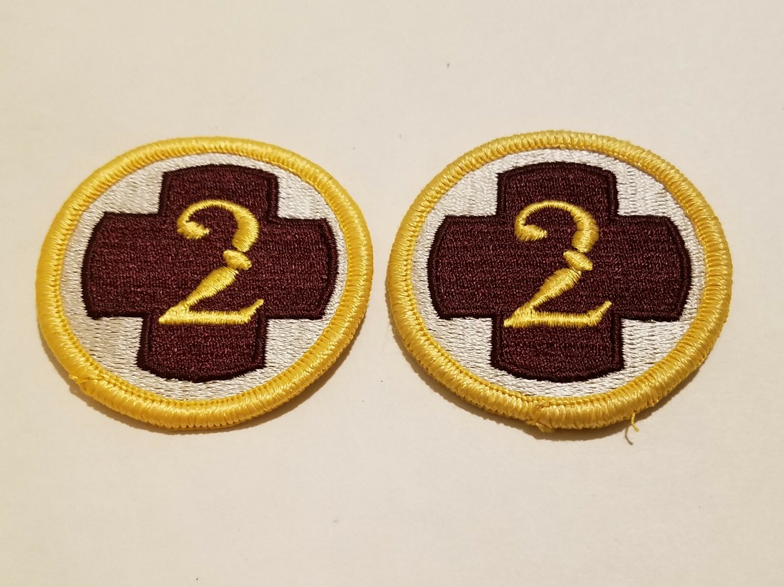 U.S. ARMY 2nd MEDICAL BRIGADE PATCH X 2 New (#3) | eBay