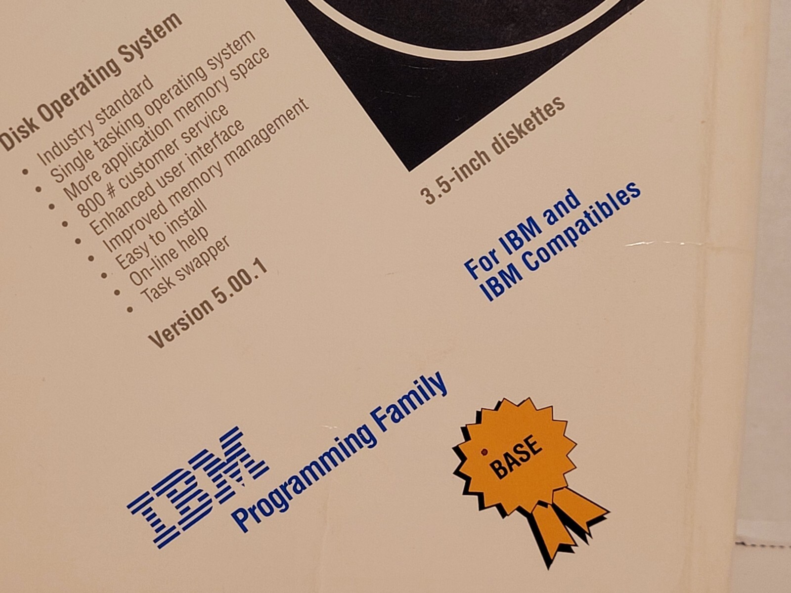 IBM DOS 5.0 Disk Operating System BOOKLET ONLY MANUAL | eBay
