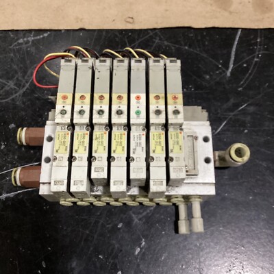 3 valve bank SMC SX3340-5MOZ/ w Assembly #260F22FML | eBay