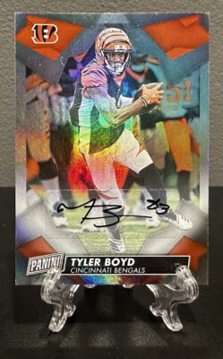 2019 Panini Day TYLER BOYD Auto SP Autograph Silver Prizm🔥Cincinnati ...