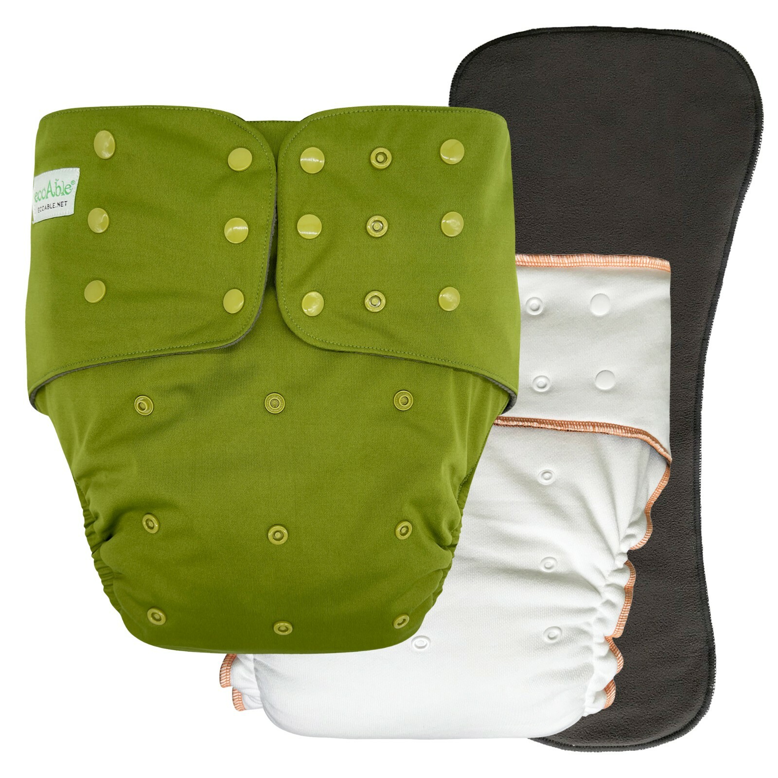 ECOABLE - Cloth Pocket Diaper 2.0 Day & Night Set for Special Needs ...