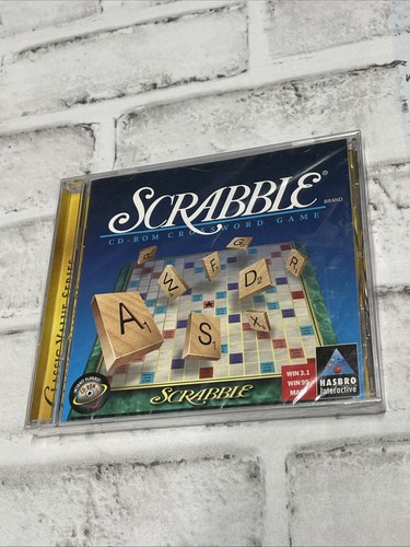 Hasbro Interactive Scrabble (1996) PC CD-ROM Windows 3.1 / 95 or MAC ...