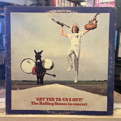 [ROCK]~VG+ LP~The ROLLING STONES~Get Yer Ya-Ya's Out!~Live~[1970~LONDON ...
