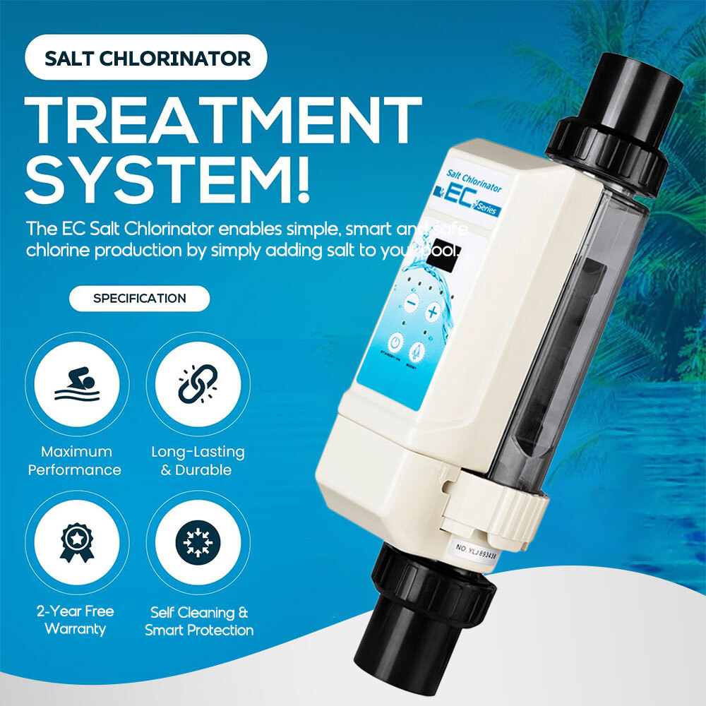 Salt Chlorine Generator Above Ground Pool Salt Water System for ≤100m³ ...
