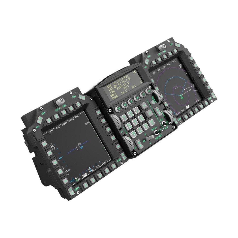 SimPlayer Viper MIP Flight Simulator Control Panel MFD + Display + F-16 ...