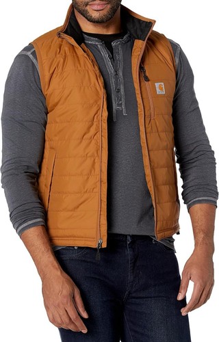 Carhartt Mens Rain Defender Lightweight Insulated Vest Size 2XL OV2286 ...