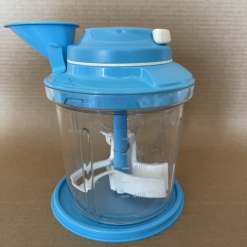 Tupperware Power Chef System Complete Food Processor Whisk Blade Pull ...