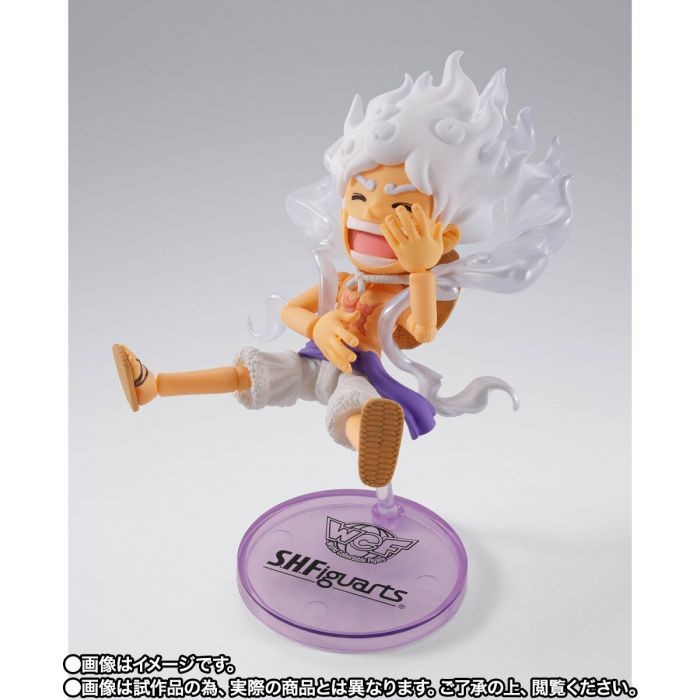 Bandai S.H.Figuarts X WCF Action Figure Luffy -GEAR 5- (One Piece) | eBay