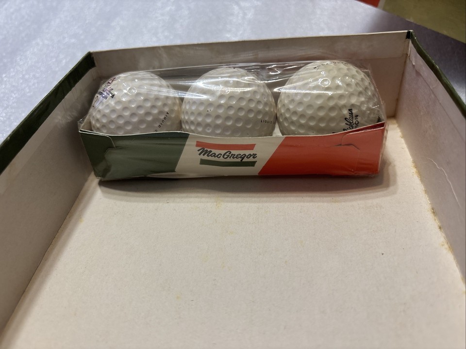 1960’s Jack Nicklaus Golf Ball Champion Crown Liquid Center MacGregor ...