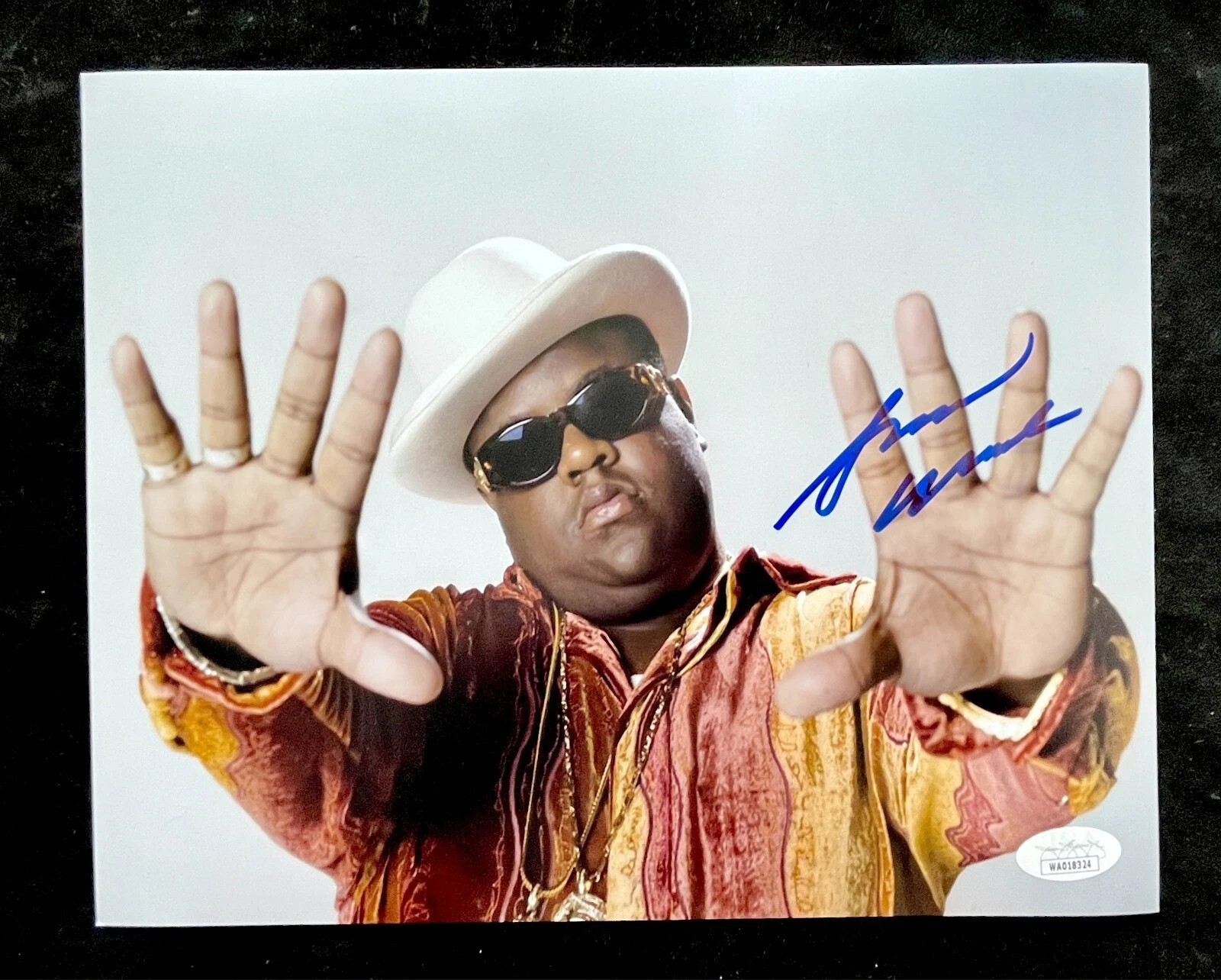 RAPPER JAMAL WOOLARD NOTORIOUS BIGGIE SMALLS HAND SIGNED 8X10 PHOTO ...
