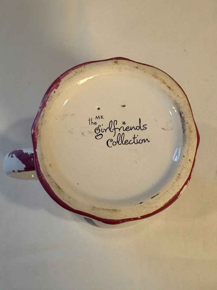 The Girlfriends Collection “Let’s Shop!” Pedestal Mug – Pink Base ...