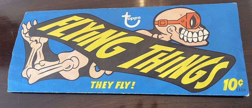 Topps Flying Things Series One Vintage 1966-Flying Nose | eBay