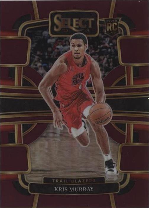 2023-24 Panini Select - Concourse Kris Murray #91 Maroon Prizm /175 (RC ...
