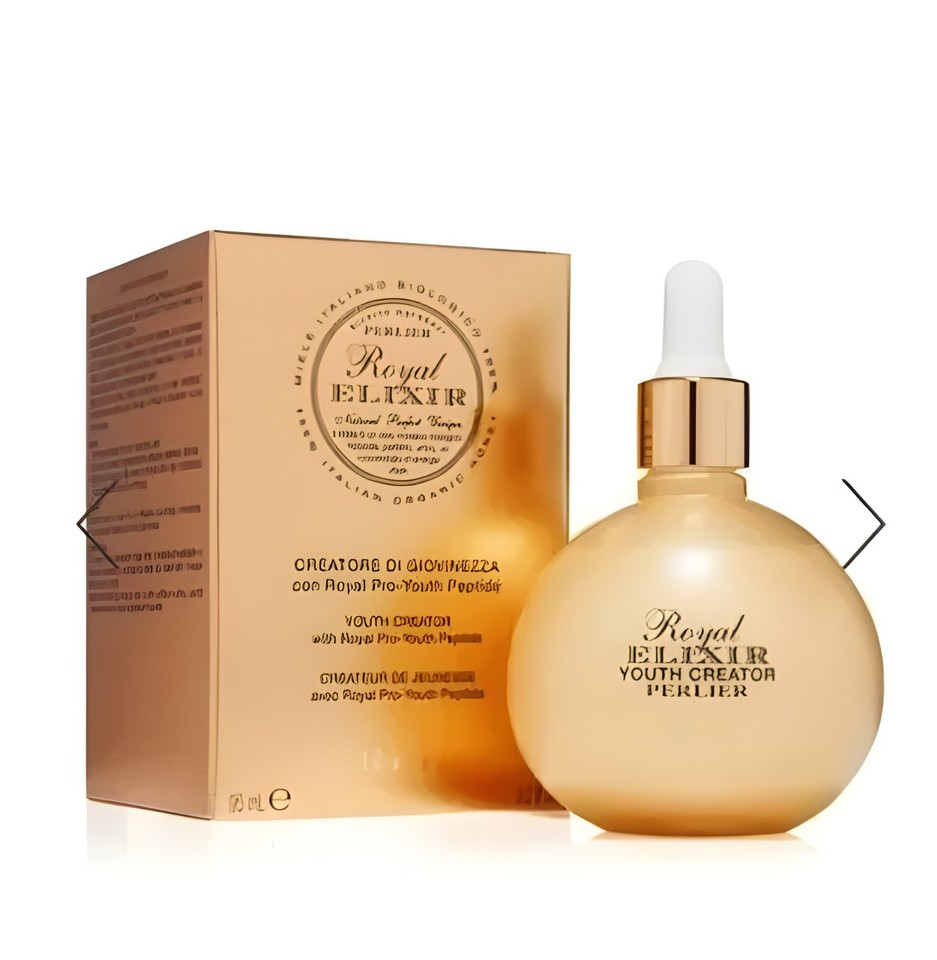 Perlier Royal Elixir Youth Creator with Royal Pro-Youth Peptide, 3.2 Fl ...