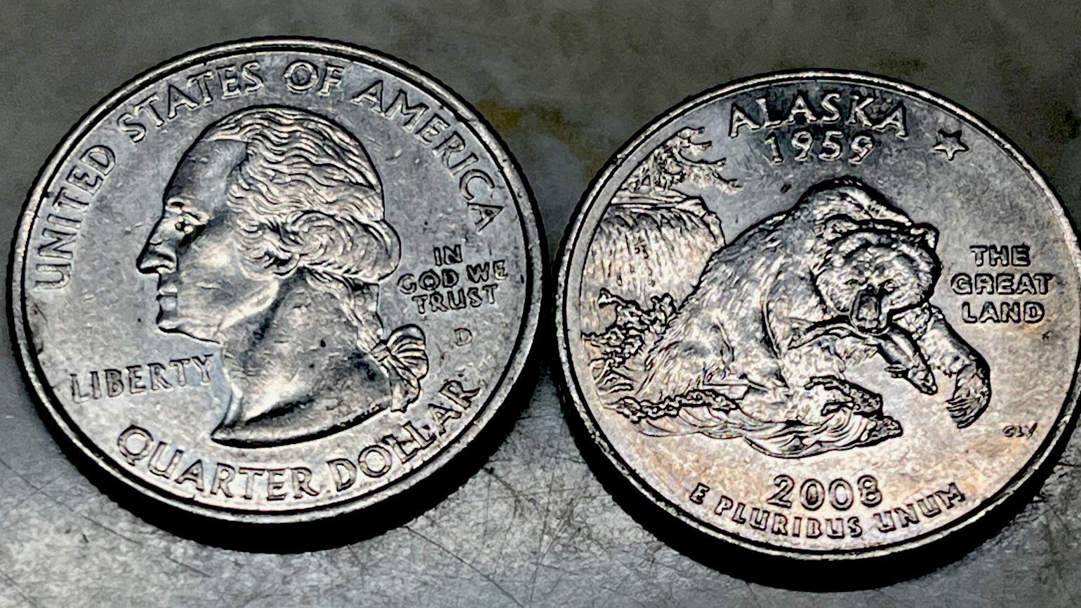 2008D Alaska State Quarter | eBay