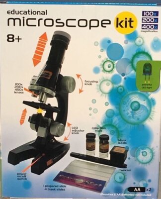 Educational 10 Piece Microscope Kit Science Math Kids Toy Set Gift NEW ...