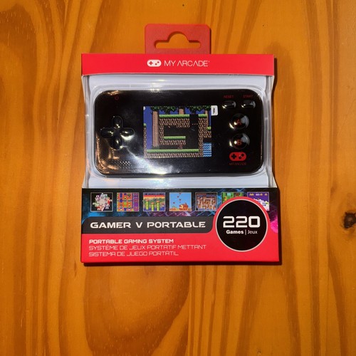 My Arcade - Gamer V Portable Handheld Game System DGUN2573 220 Games ...