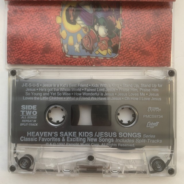 Jesus Songs by The Heaven's Sake Kids (Cassette, Feb-1998, Pamplin ...