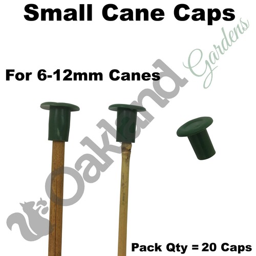 Small Garden Cane Caps Rubber Protector Topper Eye Protection Bamboo ...