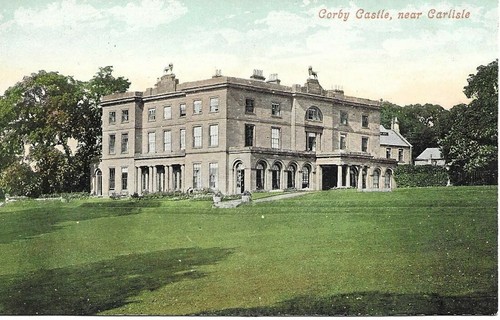 Corby Castle - near Carlisle - Cumbria Original Postcard (400SH) | eBay UK