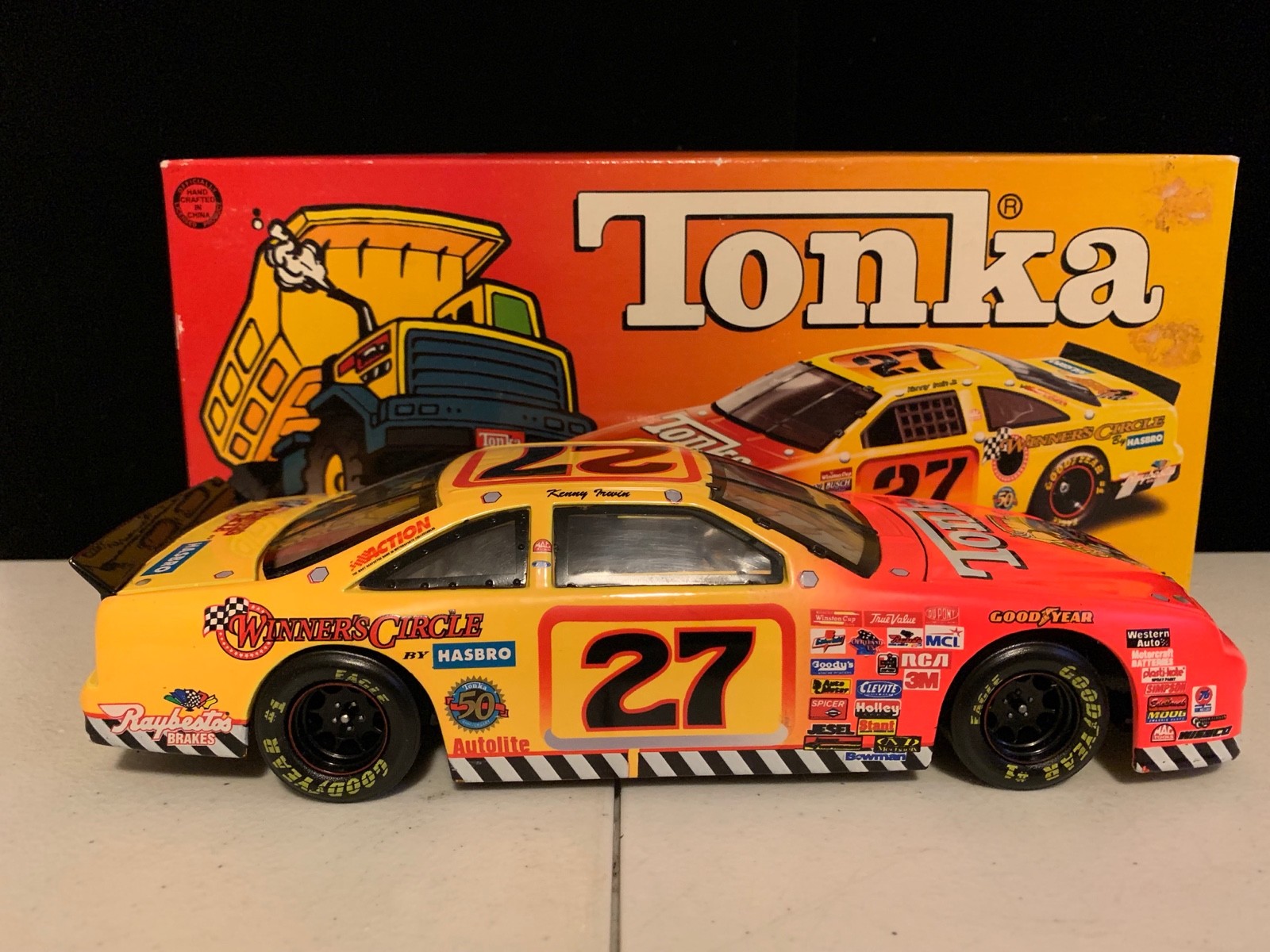 KENNY IRWIN #27 TONKA 1997 THUNDERBIRD 1 of 7200 | eBay