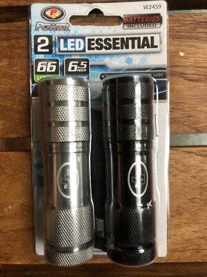 Performance Tool 2-PK ESSENTIAL L.E.D. FLASHLIGHTS - W2459 | eBay