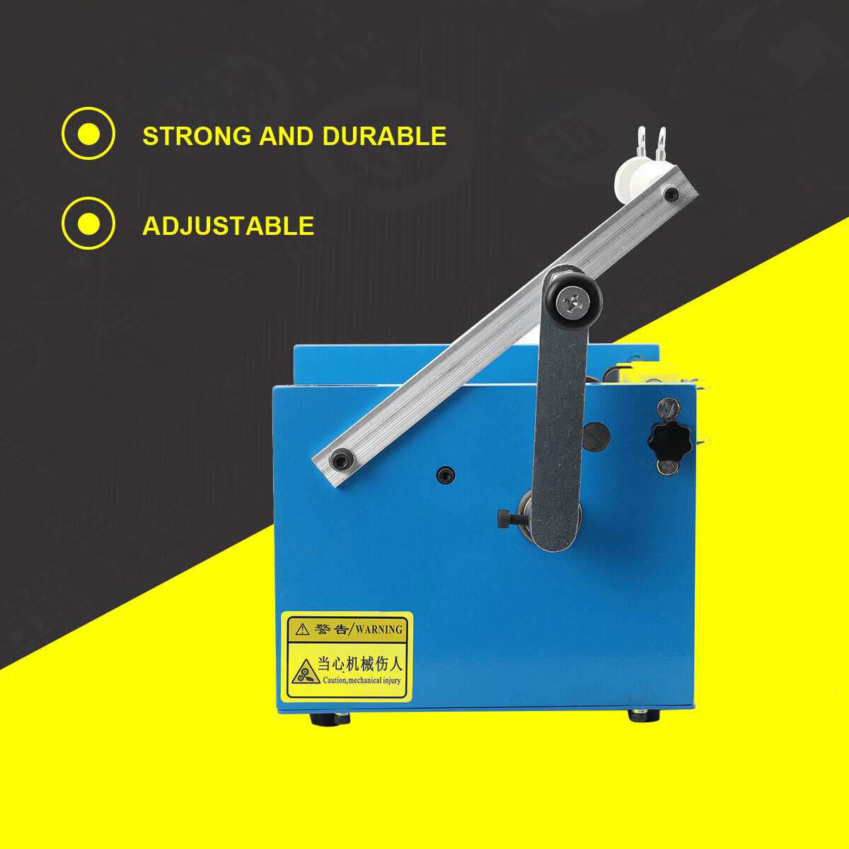 U/F Type Resistor Axial Lead Bend Cut & Form Machine Hand Crank