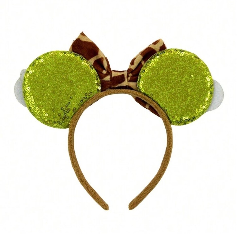 NEW Disney Parks SAFARI Mickey ears ANIMAL KINGDOM Headband MINNIE ...
