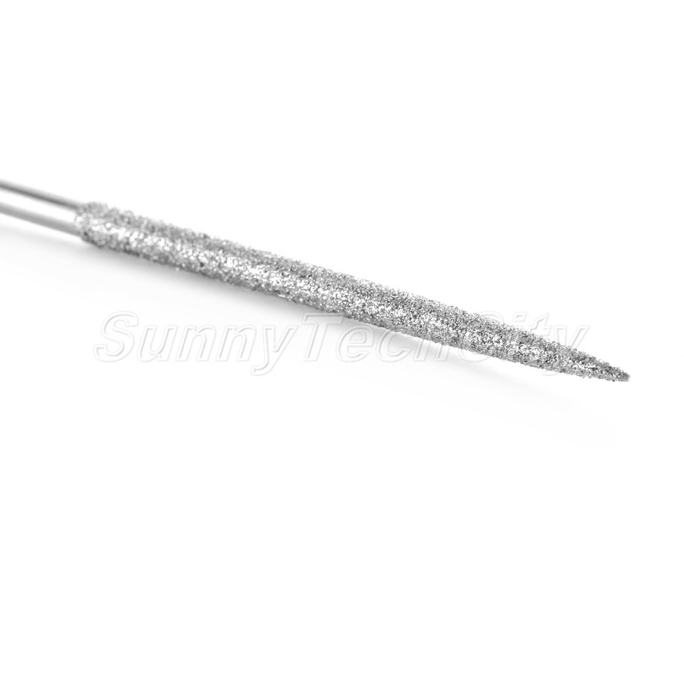 Mini Diamond Needle Files 3*140mm Round Needle File with Diamond ...