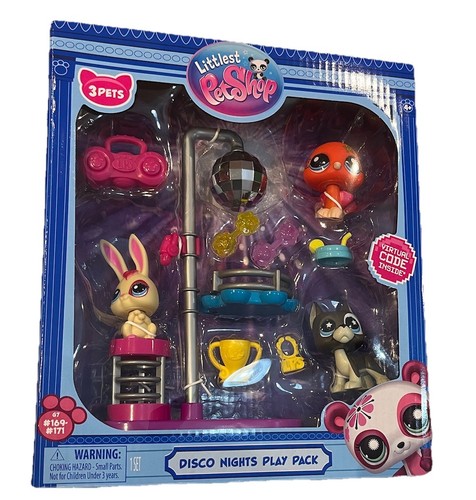 Littlest Pet Shop LPS Disco Nights Play Pack G7 Wave 3 Great Dane New ...