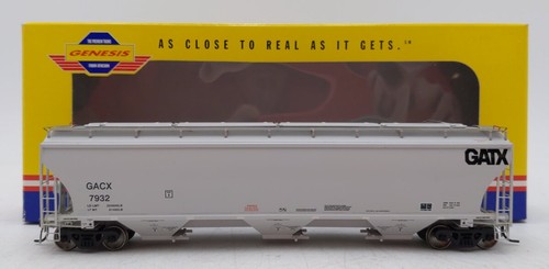 Athearn G4293 HO Scale GATX Trinity 5161 Covered Hopper Car #7932 LN ...