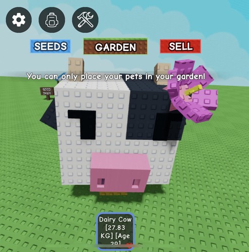 GIANT DAIRY COW 🔥ROBLOX GROW A GARDEN NEW PET!!! WEEKEND SALE!!! | eBay